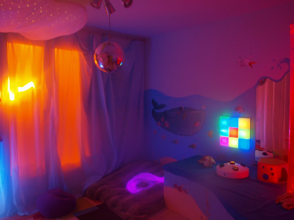 Réalisation d’une salle multi sensorielle Snoezelen – Association La ...